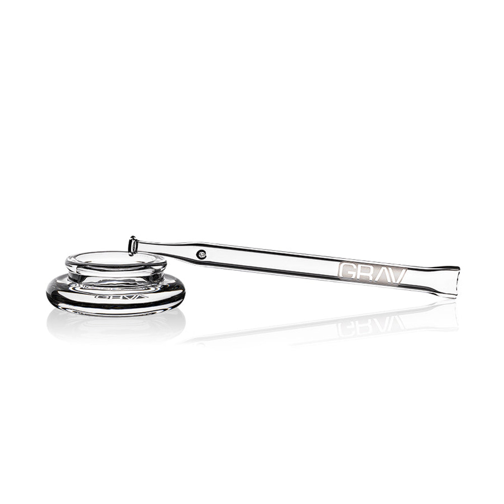 GRAV® Quartz Vape Straw with Dab Dish - The Green Lab