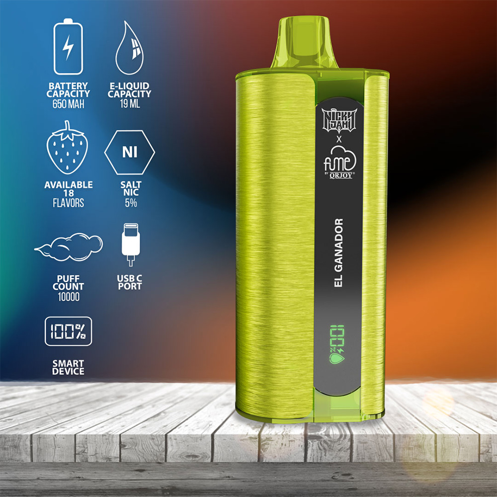 Fume® by QRJOY® Nicky Jam - Especial Edition - El Ganador - The Green Lab