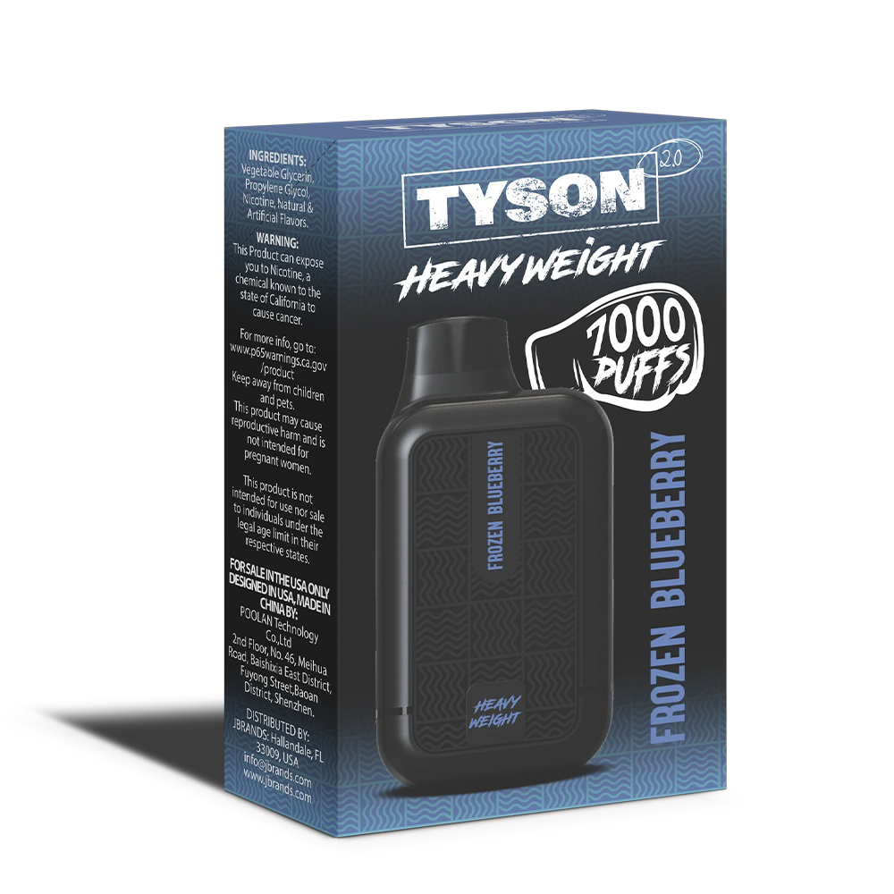 TYSON® 2.0 Vape HEAVYWEIGHT - Frozen Blueberry - The Green Lab